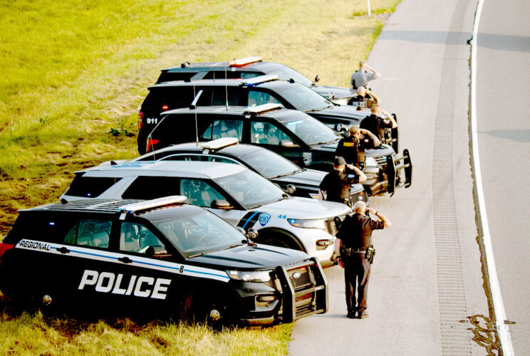 Procession, vigil honor fallen trooper | News, Sports, Jobs - The Sentinel